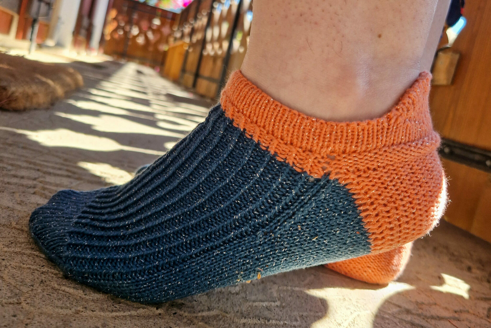 Les socquettes Roquette au tricot, des chaussettes à baskets parfaites ...